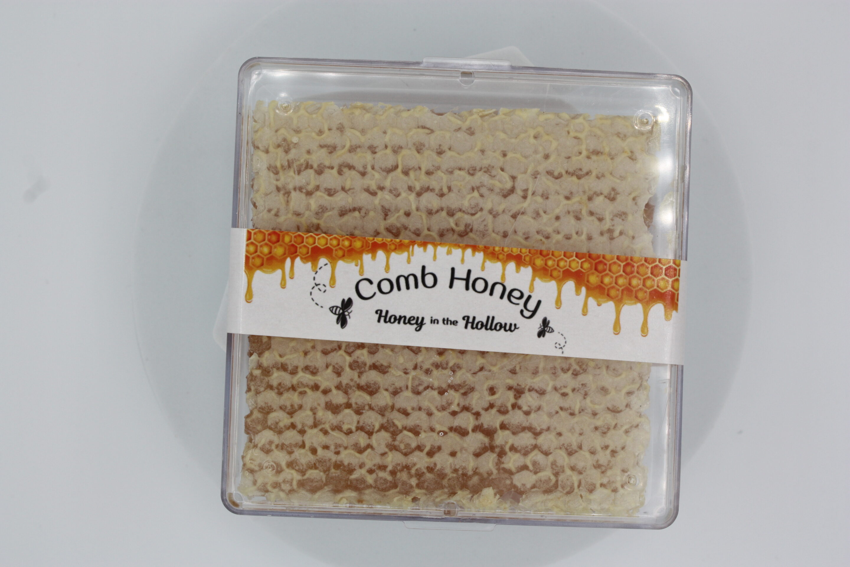 Comb Honey - Honey in the Hollow Bee Farm